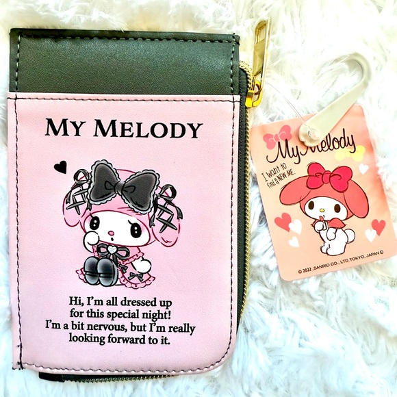 Sanrio | Bags | My Melody Wallet Lolita Midnight Merokuro Sanrio Jirai ...